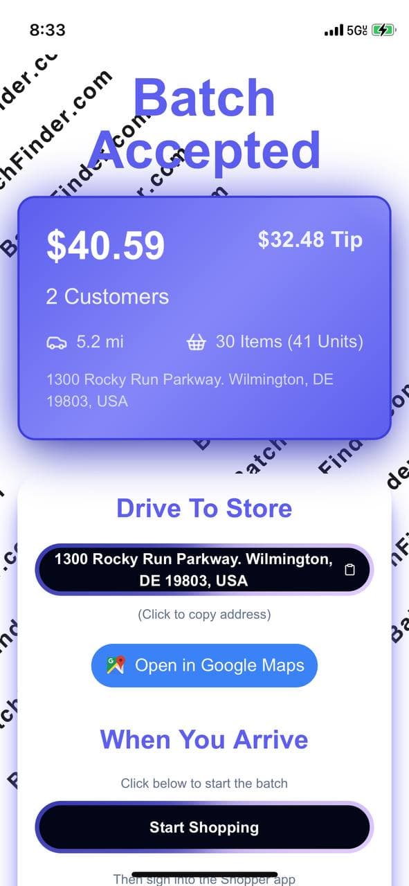 BatchFinder - Best Instacart Batch Grabbers
